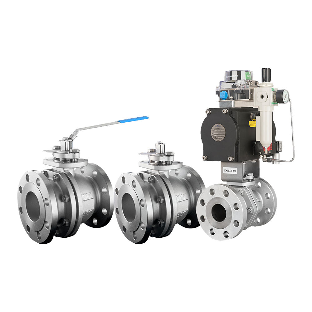KTM Series EB1 OM-2 Split Body Floating Ball Valves | Emerson