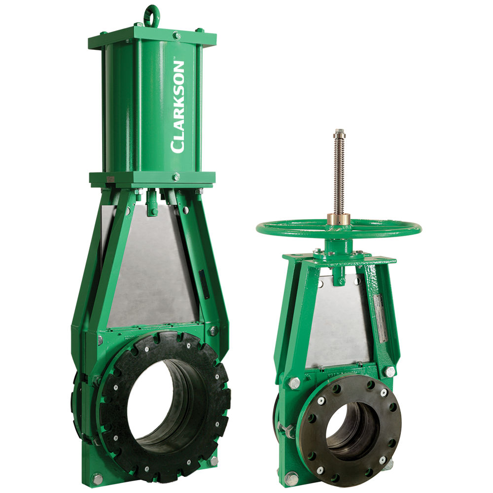 Clarkson KGA+ Heavy Slurry Knife Gate Valve | Emerson