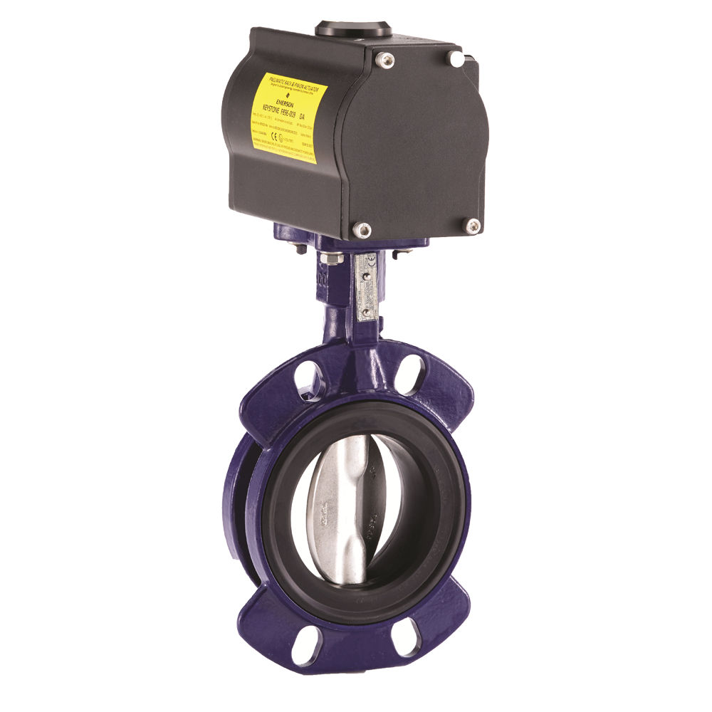 Keystone Series GR ISO Butterfly Valves | Emerson